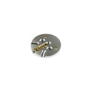 EM-Tec W2 wafer holder for Ø51mm / 2inch wafers, pin - Delta Microscopies