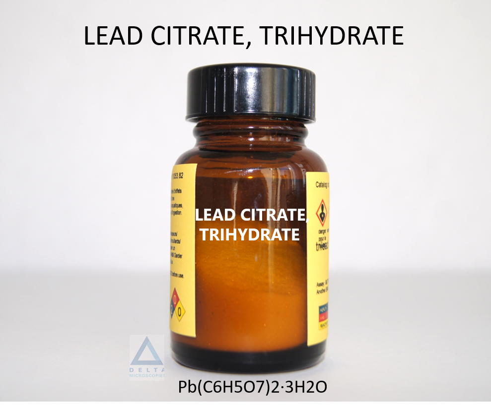 Lead Citrate, Trihydrate - Delta Microscopies